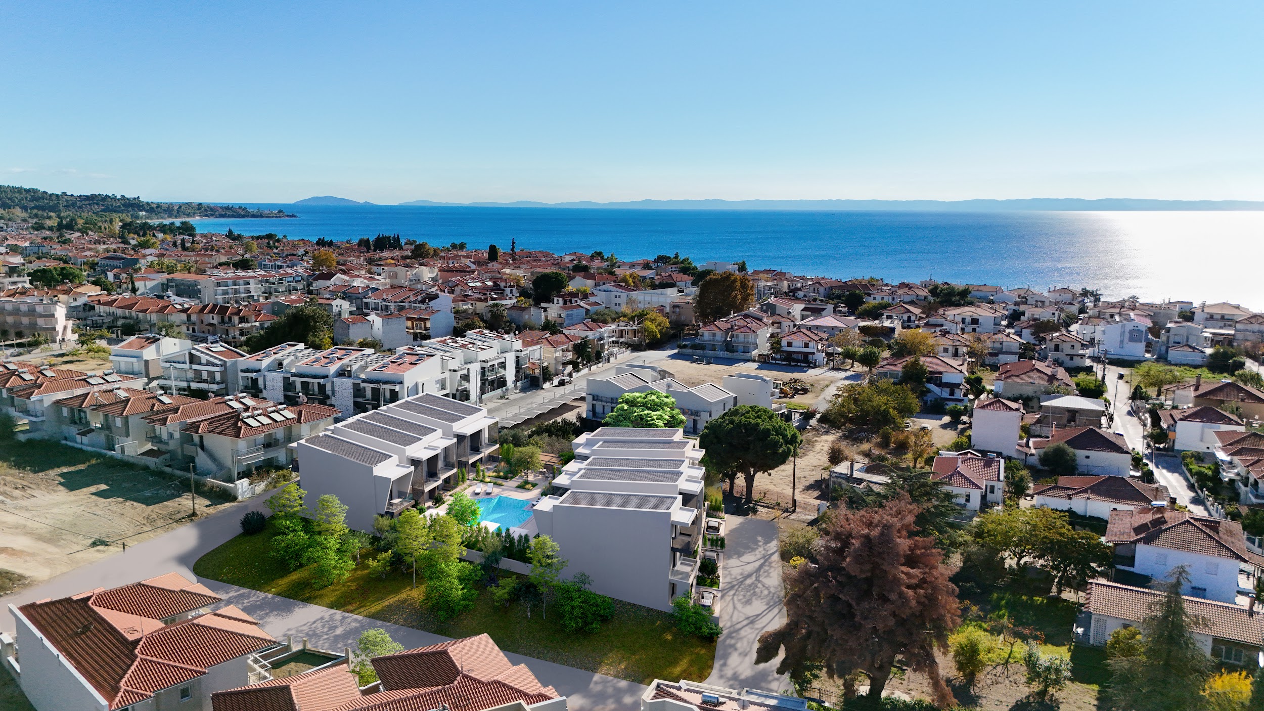 Evion II Residence - Premier Summer Retreat 350m from Aegean Sea | Nikiti | Solid Development